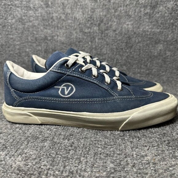 Vans | Shoes | Vintage Vans Made In Usa Navy Blue Era Sz 9 99s 1980s ...